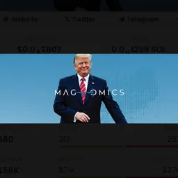 Maganomics On Solana (MAGANOMICS) coin contract is ...